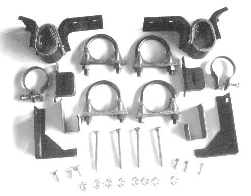 DUAL EXHAUST HANGER KIT 1967-1969