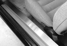 1979-93 STAINLESS STEEL SCUFF PLATES