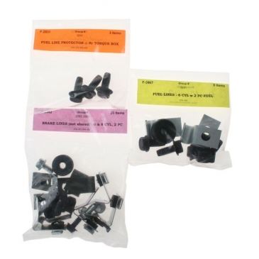 1967 FORD MUSTANG BRAKE & FUEL LINE JUNIOR HARDWARE KIT - 200 CV 2 ...