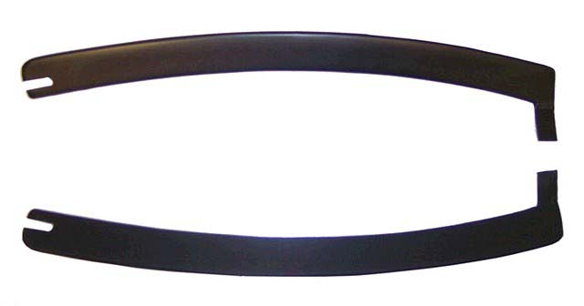 WINDSHIELD LOWER TRIM MOULDINGS
